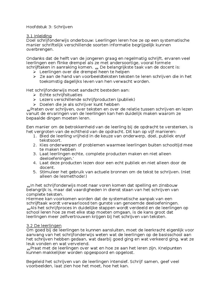 Bonset Hoofdstuk 3 | PDF