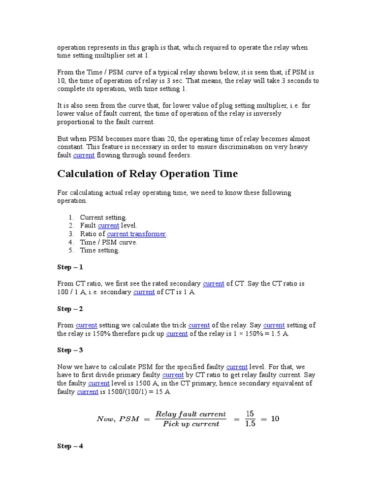 Curve of Relay2 | PDF | Electromagnetism | Electricity