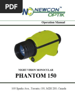 7290A Manual Rev H | PDF | Infrared | Camera