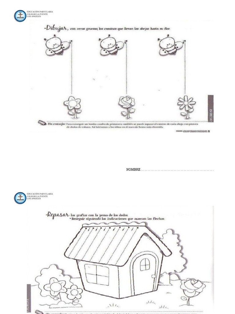 Libro de Actividades Preescolar | PDF