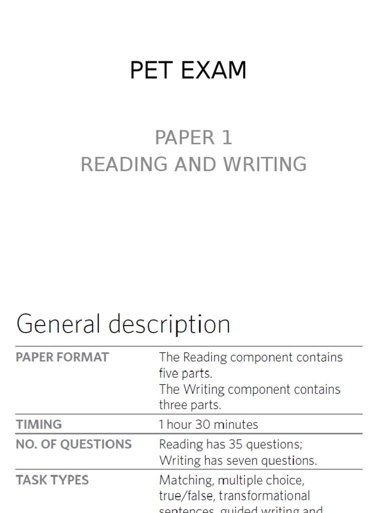 Pet Exam | PDF
