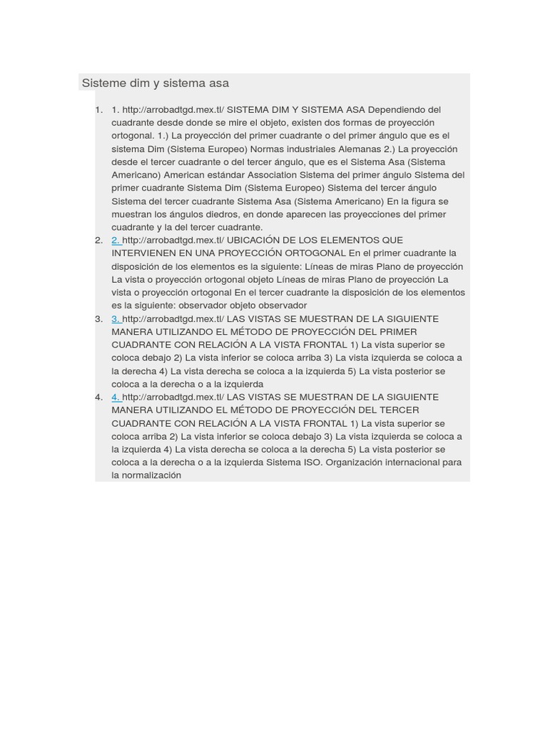 Sisteme Dim y Sistema Asa | PDF | Dibujo | Science