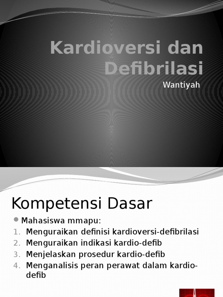 Perbedaan Kardioversi dan Defibrilasi | PDF | Kesehatan Holistik | Sejarah