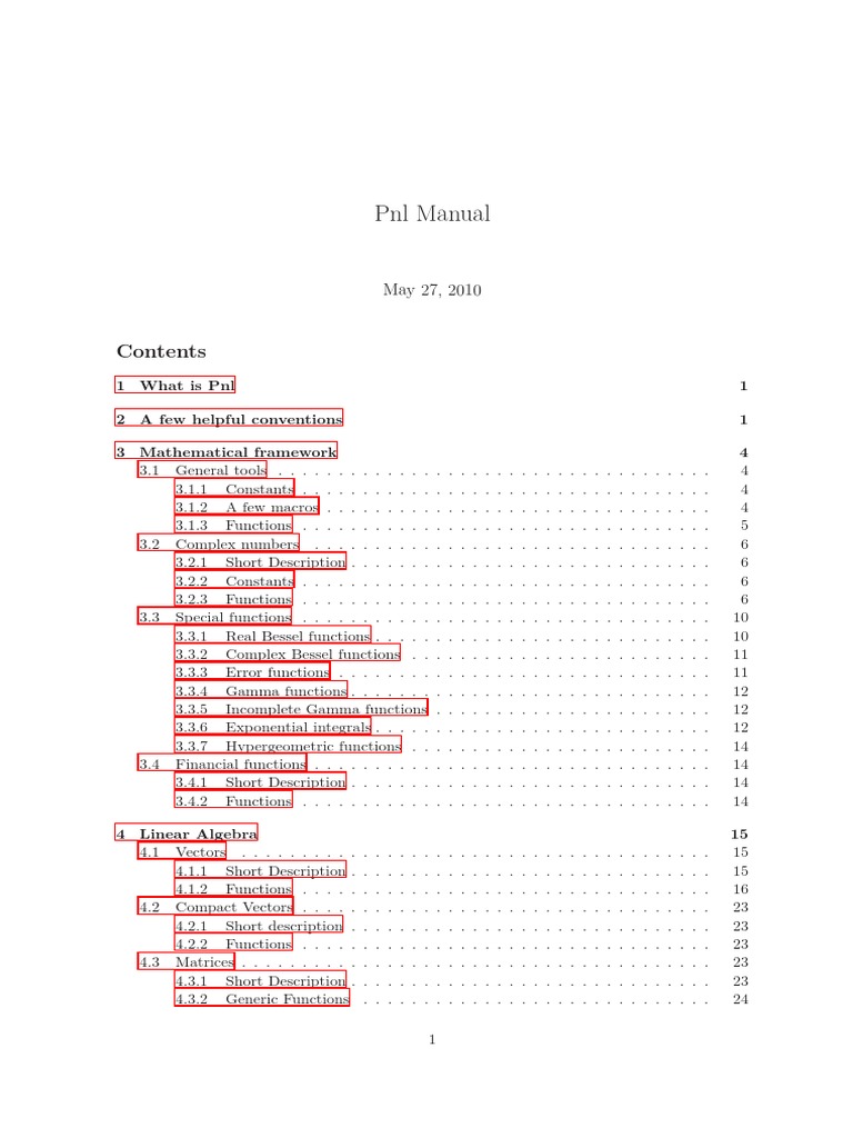 PNL Manual | PDF | Black–Scholes Model | Pointer (Computer Programming)