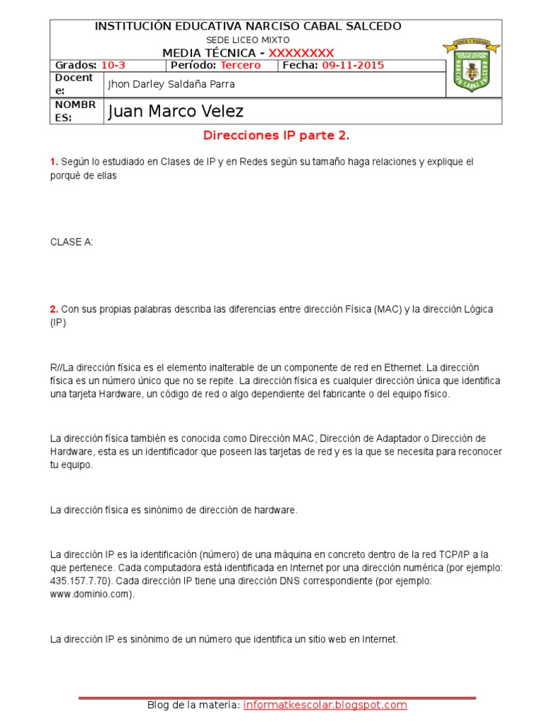 Ip Parte 2 | PDF | Cortafuegos (informática) | Dirección IP