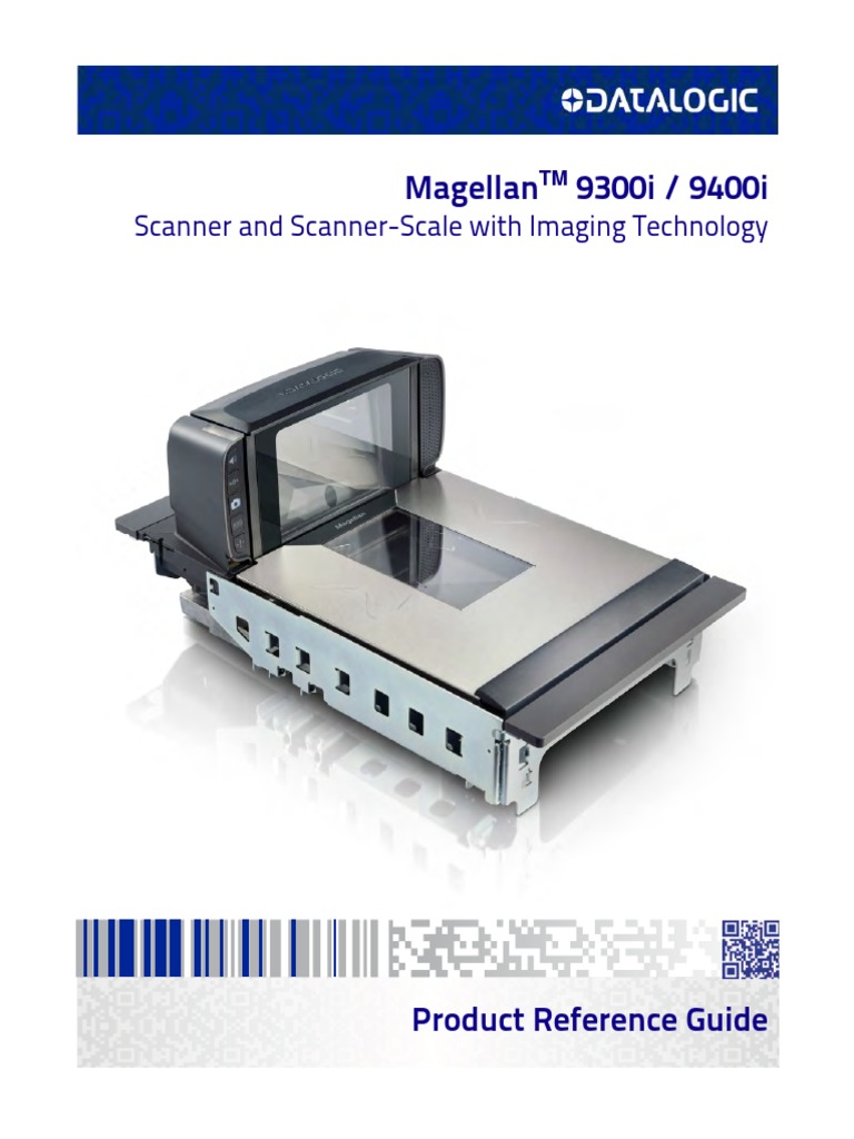 Manual Datalogic Magellan 9300i | Universal Product Code | Image Scanner