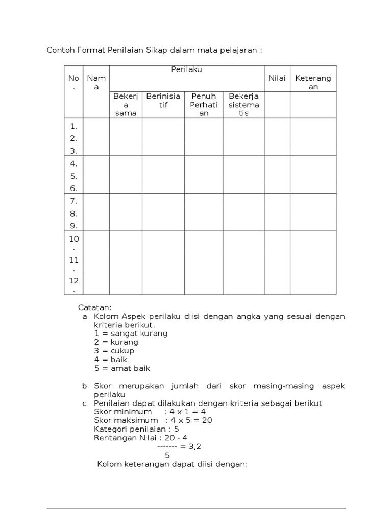 Contoh Format Pengayaan Dan Remedial - Delinewstv