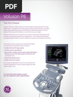 Voluson P8 Ultrasound System Overview | PDF | Medical Ultrasound ...