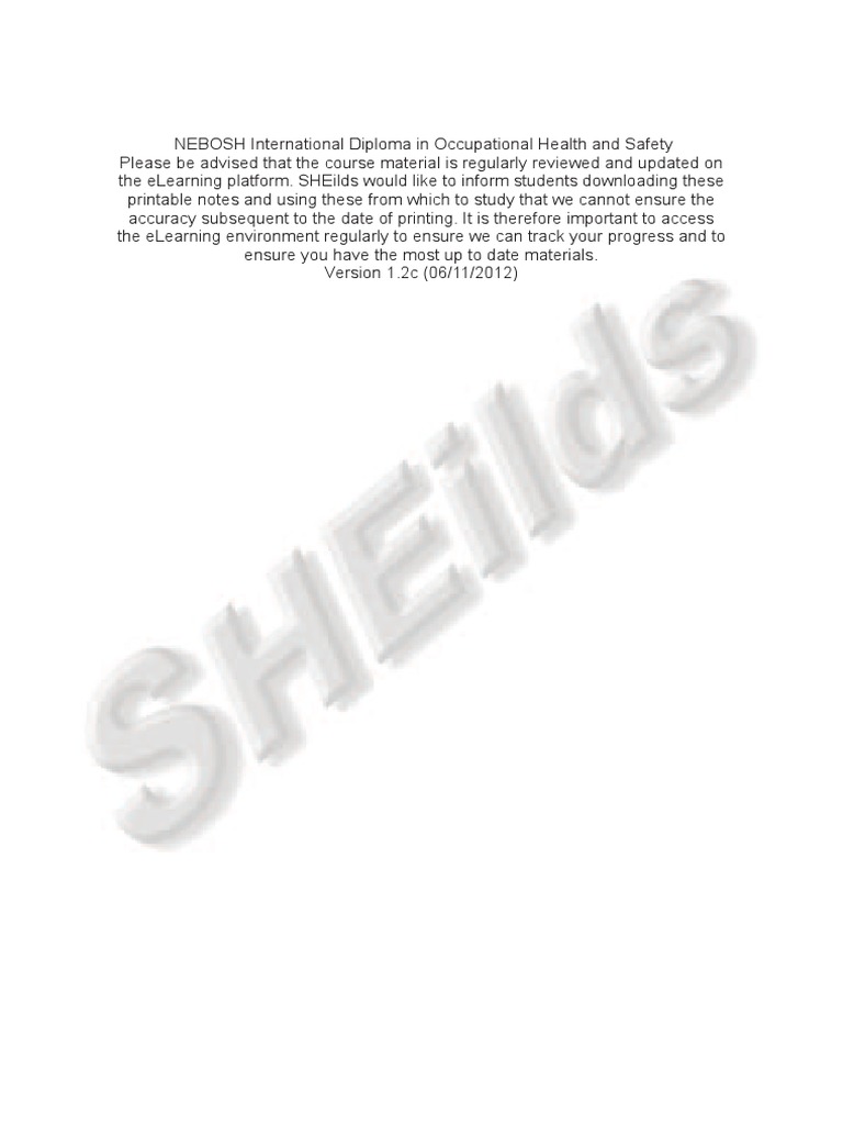 Ib 11 | PDF | Occupational Safety And Health | Disability