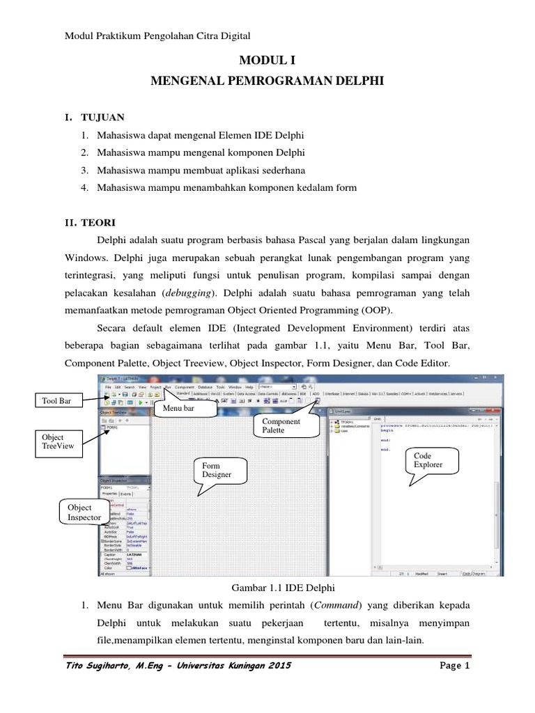Modul Pengolahan CItra Digital | PDF