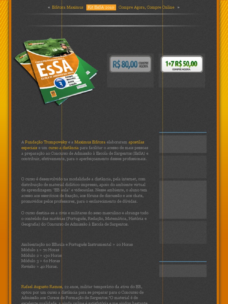 Curso Online para Concurso de Sargentos | PDF | Carreira e Crescimento