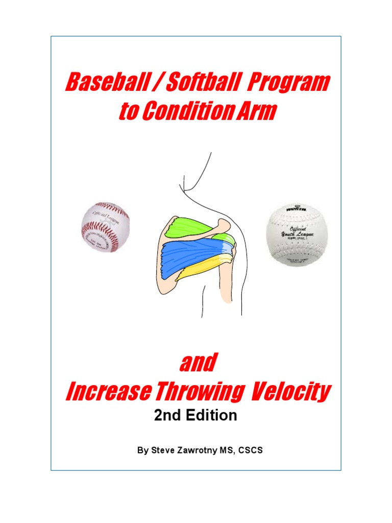 Baseball / Softball Program To Condition Arm: 2nd Edition | PDF ...