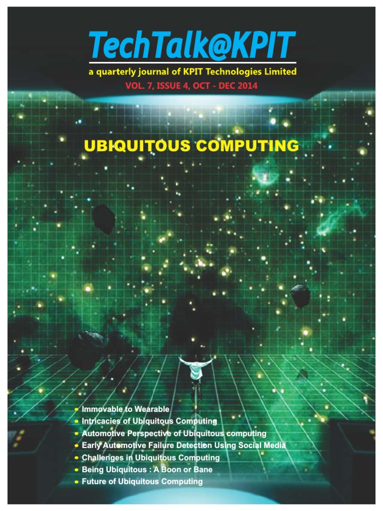 Ubiquitous Computing | PDF | Computing | Computer Network