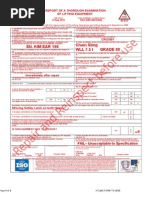 Tape Measure Inspection Log | PDF | Calibration | Accuracy And Precision