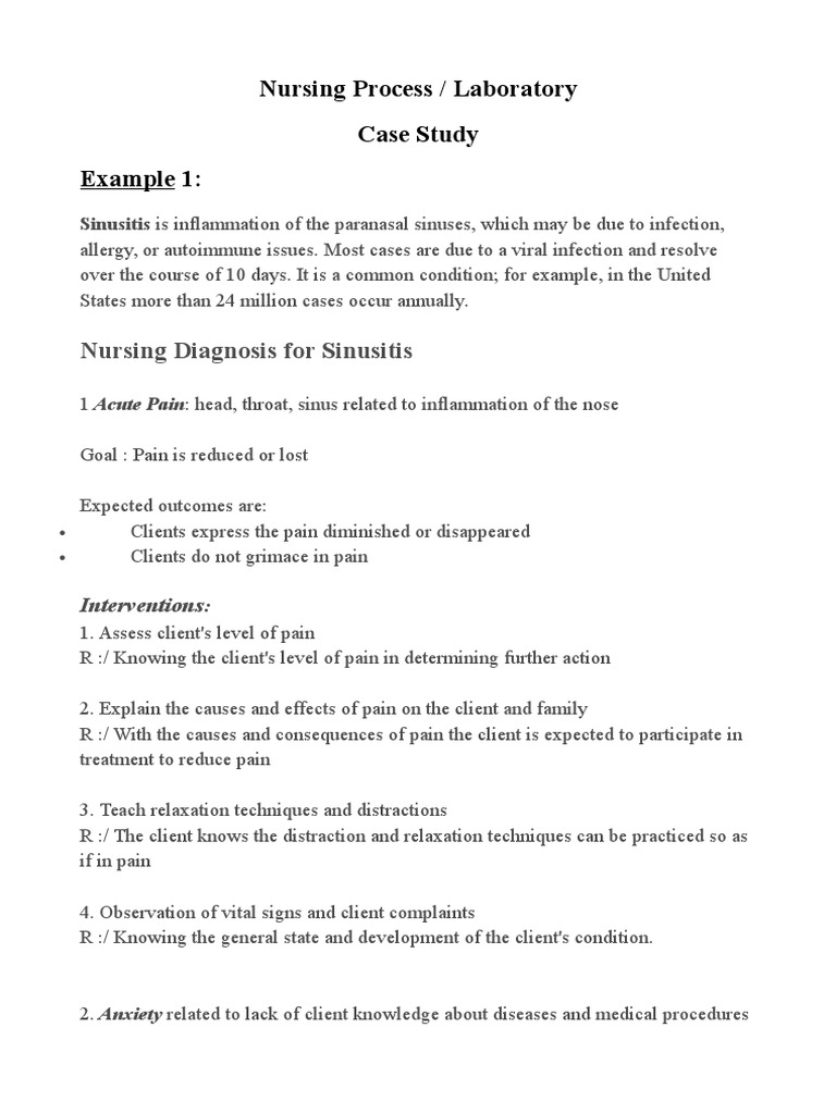 Nursing Diagnoses and Interventions Guide | PDF | Asthma | Fever