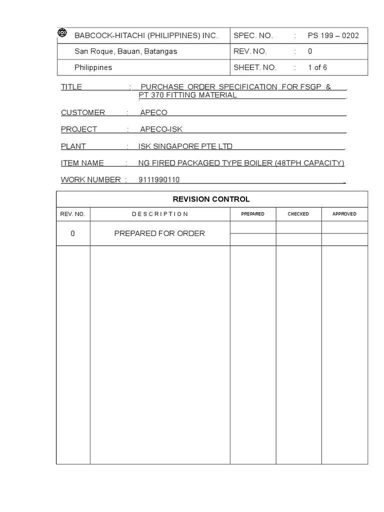 FSGP & PT370 - Pipe Fittings | PDF | Specification (Technical Standard ...