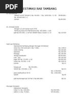 Contoh Hitungan Ritase | PDF