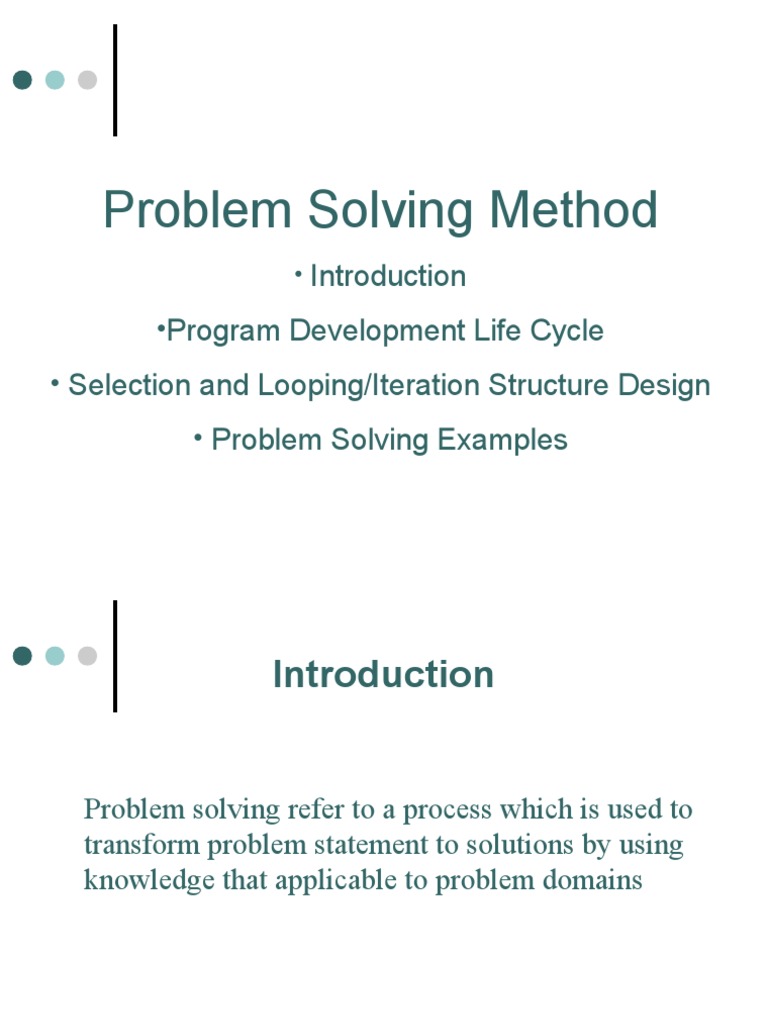 Program Development & Problem Solving | PDF | Algorithms | Computer Program