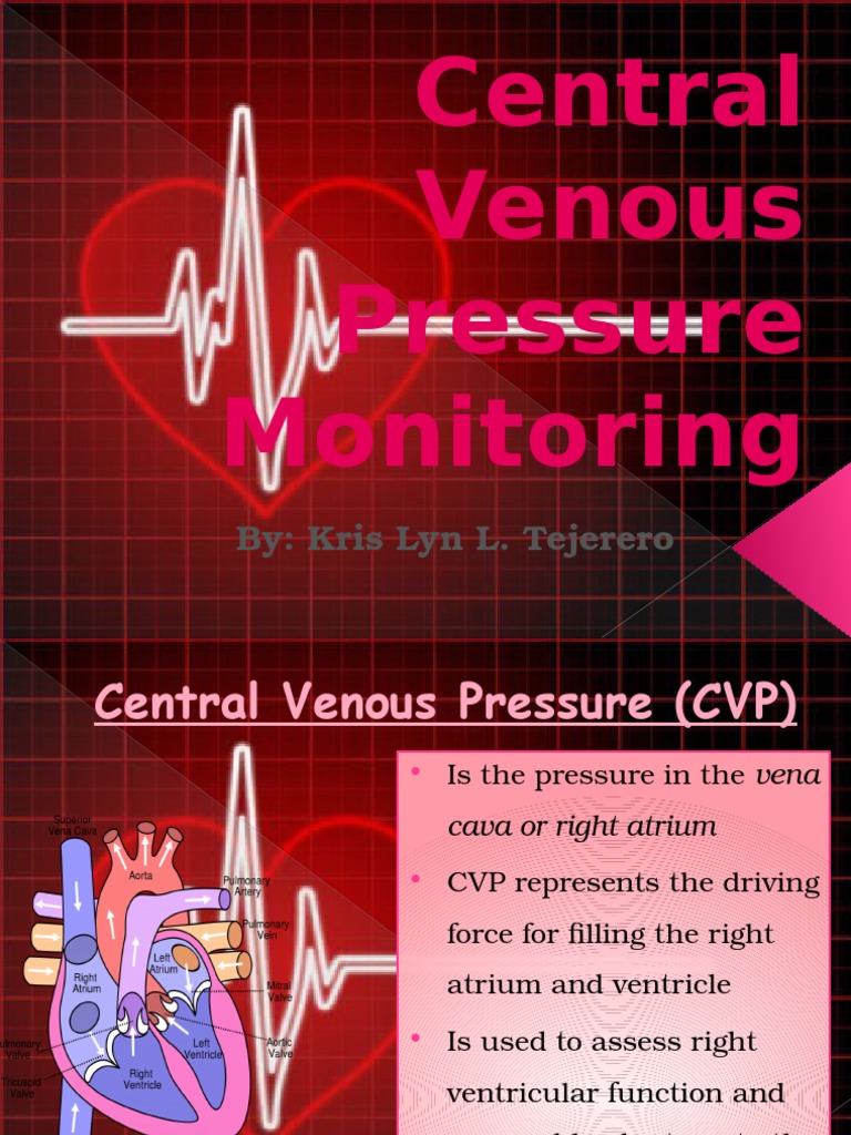 Central Venous Pressure Monitoring | Download Free PDF | Vein | Atrium ...