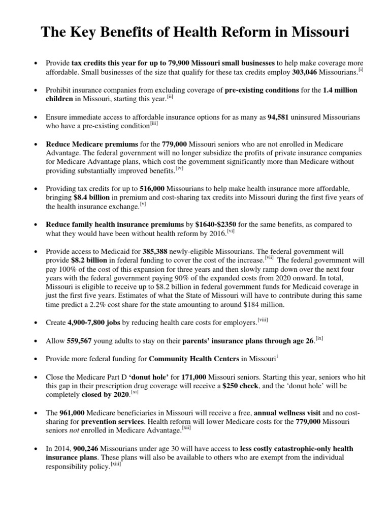 2010.03.25 Factsheet - Benefits of Health Care | PDF | Health Insurance ...