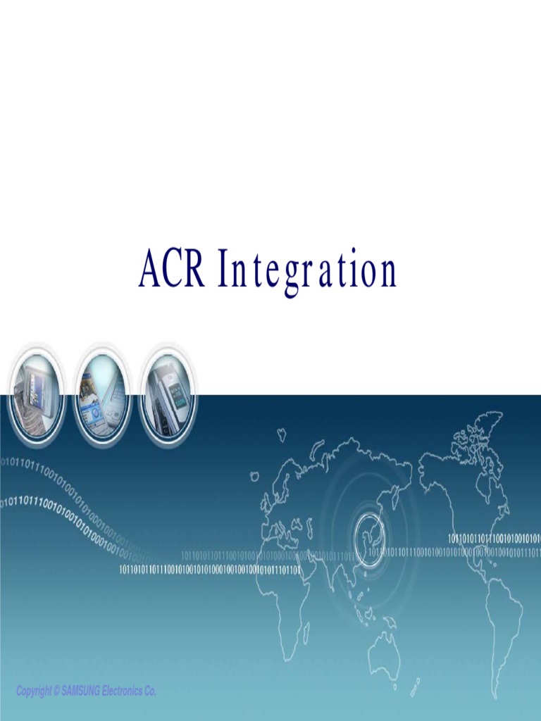 02 ACR Integration | PDF | Ip Address | Oracle Corporation