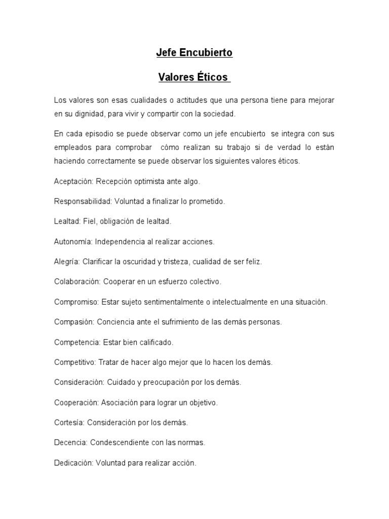 Jefe Encubierto | PDF | Cognición | Ciencias del comportamiento