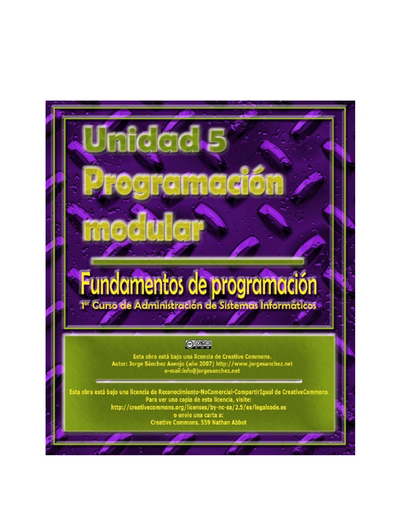 Unidad 5: Programación Modular en C | PDF | Biblioteca (informática) | Programación de computadoras