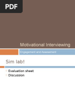 Motivational Interviewing Cheat Sheet | PDF