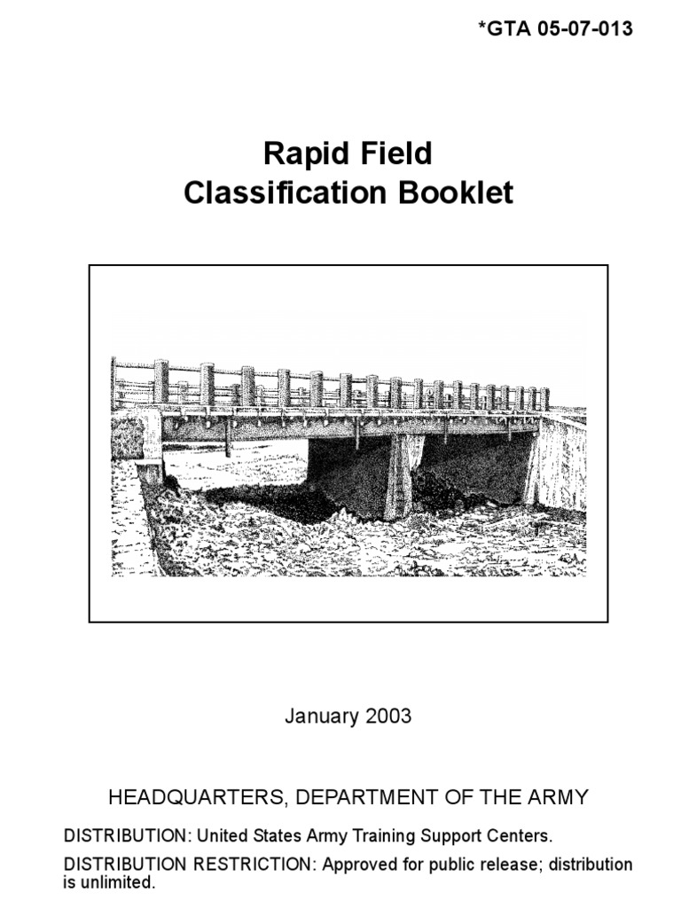 GTA 05-07-013 Rapid Field Classification of Bridges | PDF | Bridge ...