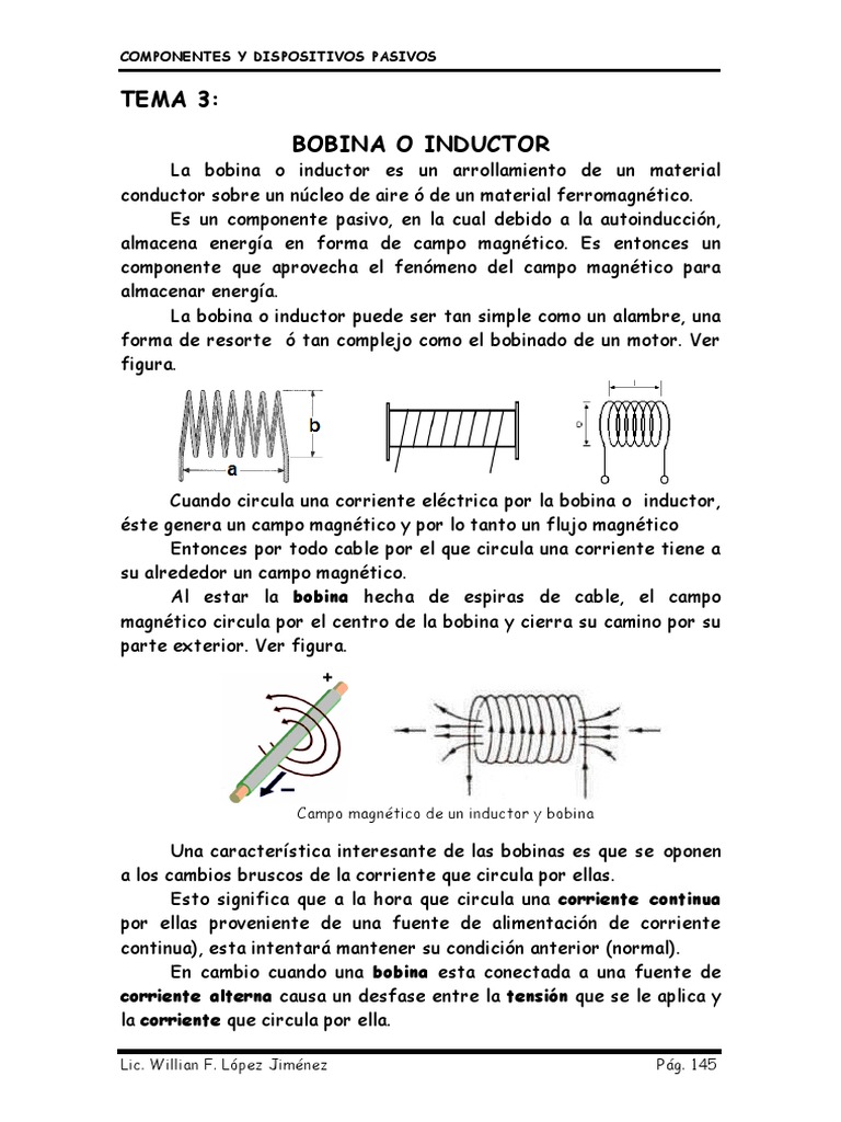 BOBINAS | PDF | Inductor | Transformador