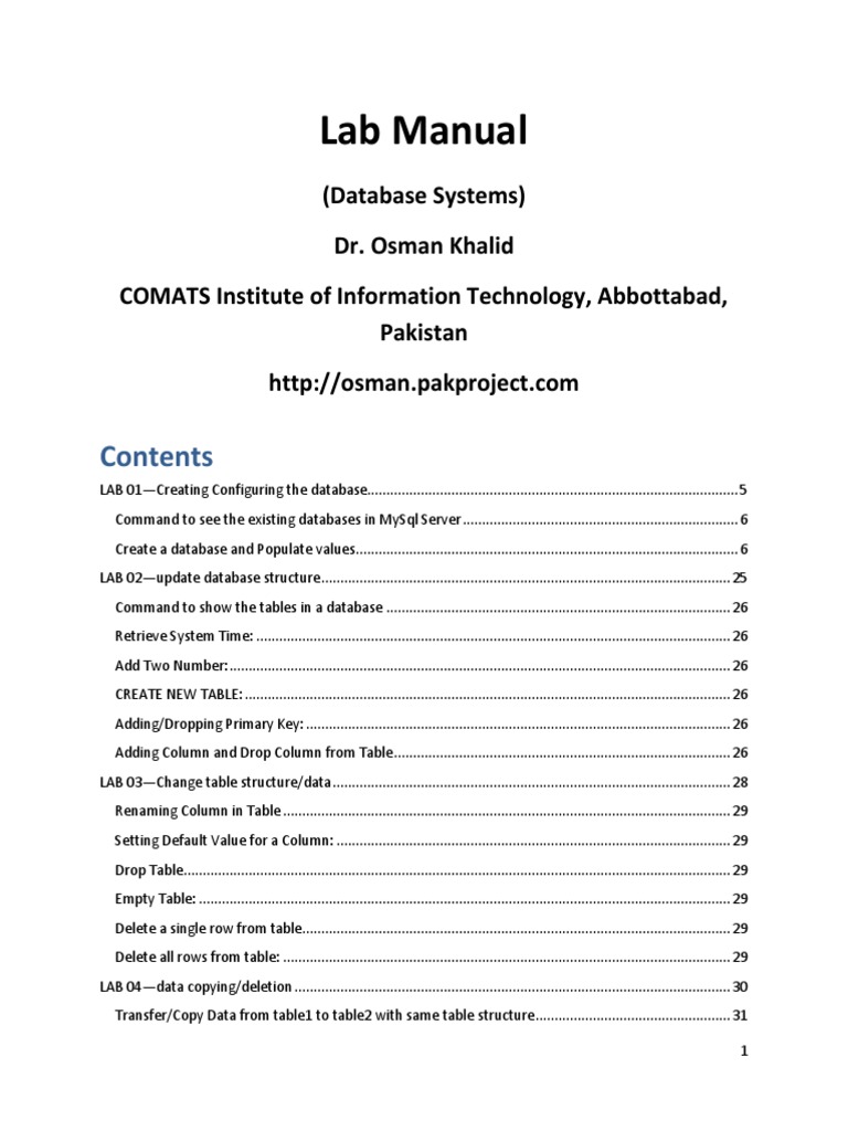 Database Queries Mysql Pdf Database Index Table Database