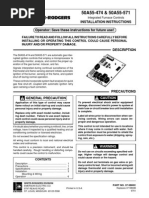 001 GeniSys 7565 Control Manual | PDF | Thermostat | Pump