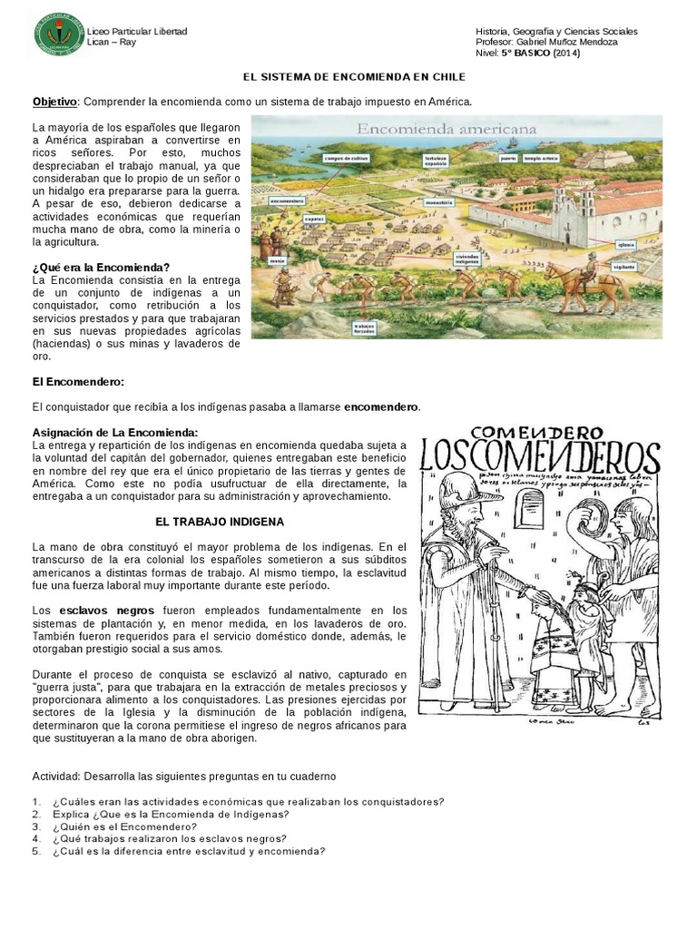 Guia El Sistema de Encomienda | PDF