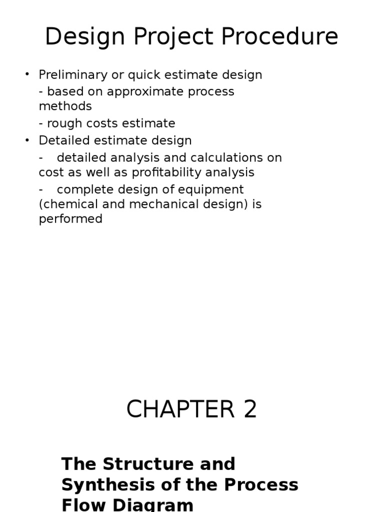 Chapter 02 - Structure and Synthesis of PFD | PDF | Chemical Reactor | Chemical Reactions