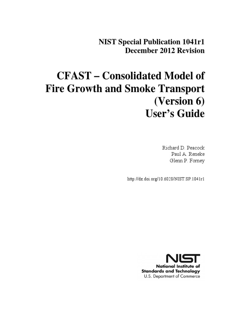 CFAST Sample | PDF | Computer File | Simulation