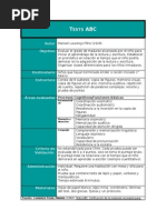Test A.B.C. para Evaluar Madurez Infantil | PDF