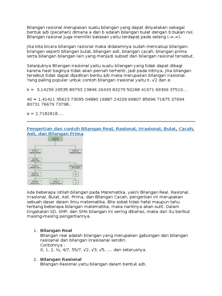 Rasional Dan Irasional | PDF