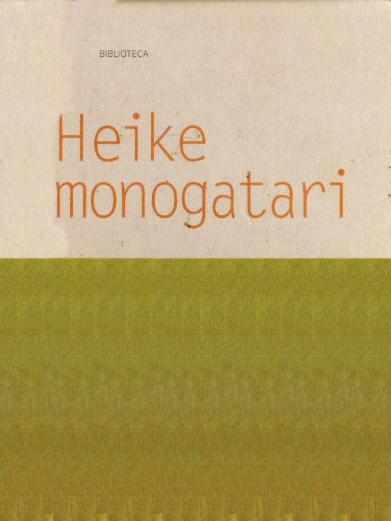 Heike Monogatari | PDF