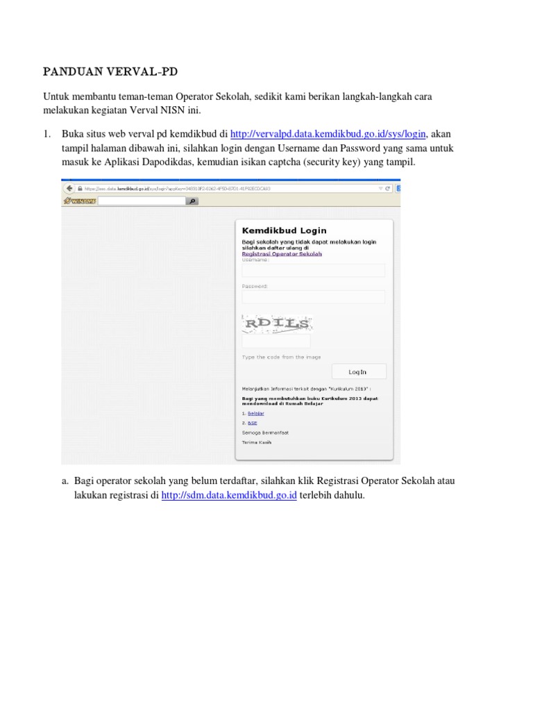Panduan Verval PD | PDF