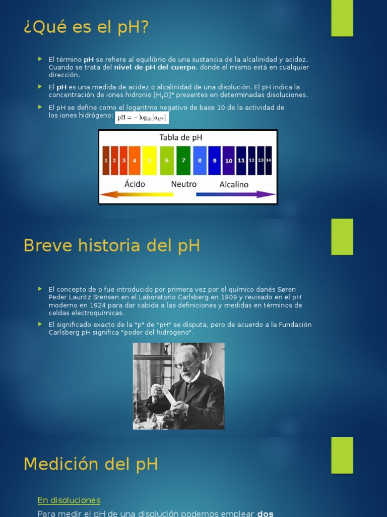 Determinacion Del PH | PDF | Solución tampón | Ph