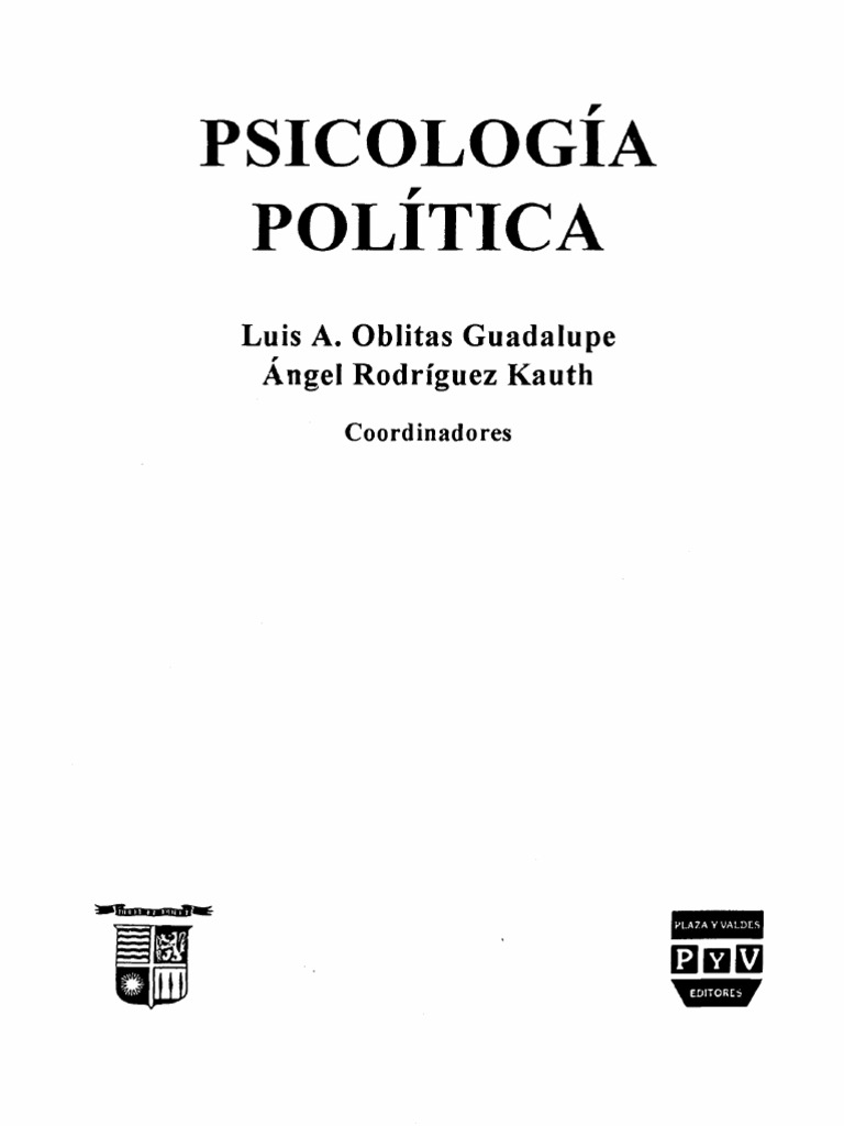 Psicología Política | PDF