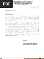 Acknowledgment Receipt Tagalog | PDF