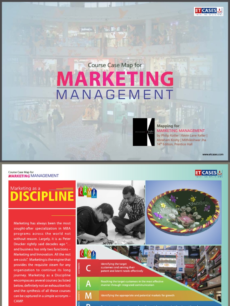 Marketing Management Course Case Map | PDF | Brand | Marketing