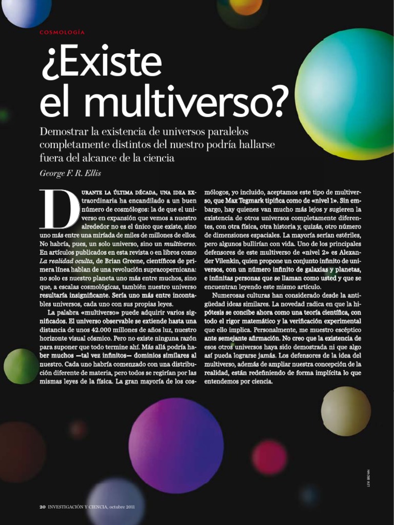 Existe El Multiverso | Multiverso | Universo