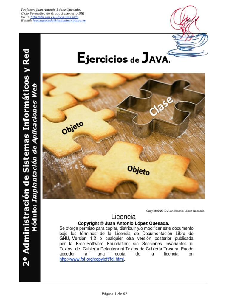 Ejercicios Java | PDF