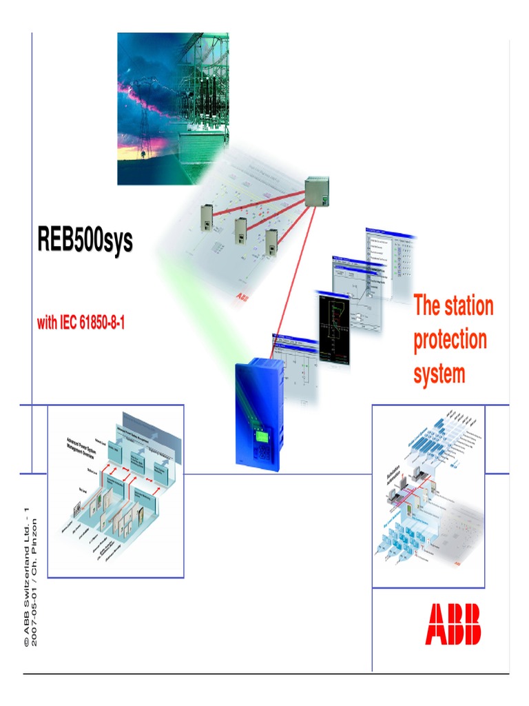 REB500 | PDF | Electrical Substation | Transformer