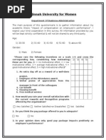 CSR Questionnaire | PDF | Corporate Social Responsibility | Employment