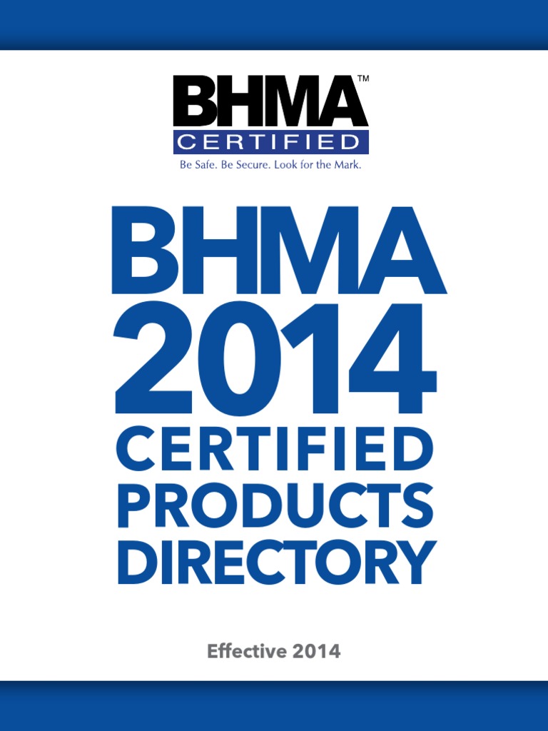 10127-625 - BHMA CPD June 2014 | PDF | Bearing (Mechanical) | Building ...