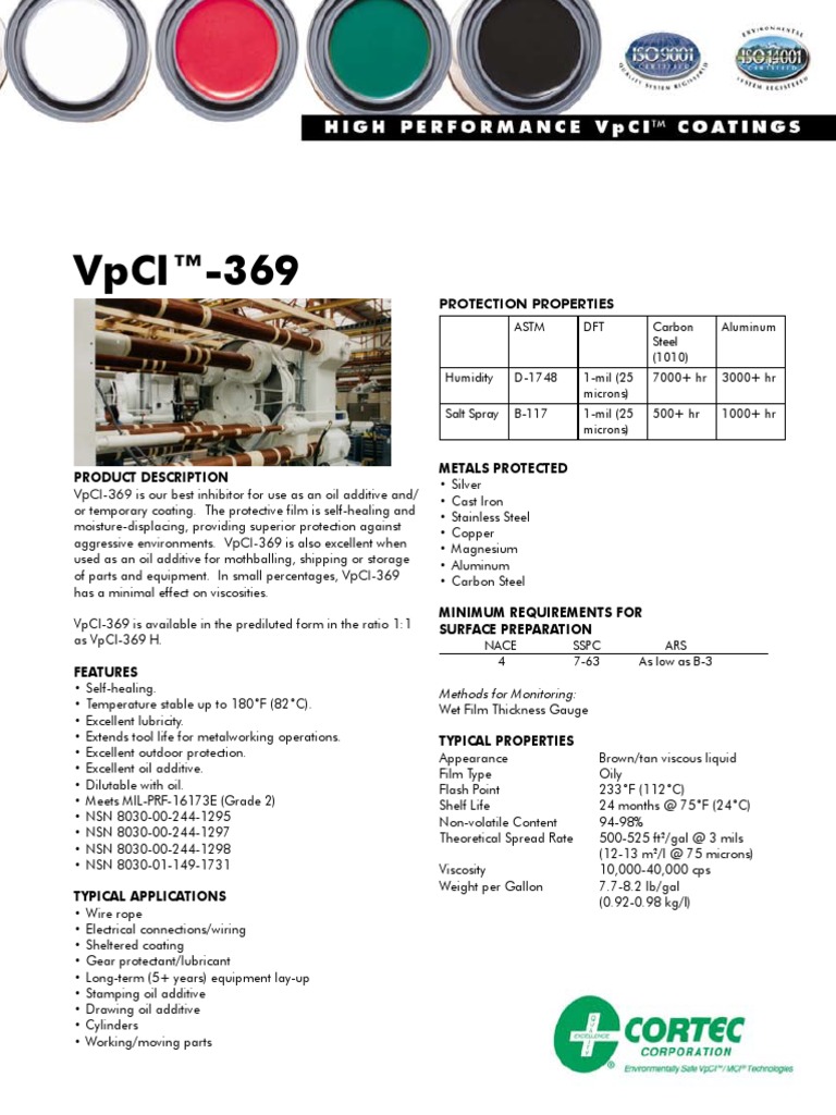 Vpci 369 and Vpci 369h | PDF | Sheet Metal | Steel