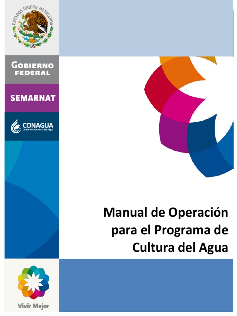 Manual de Operacion para Cultura Del Agua | PDF | Federación | Sustentabilidad